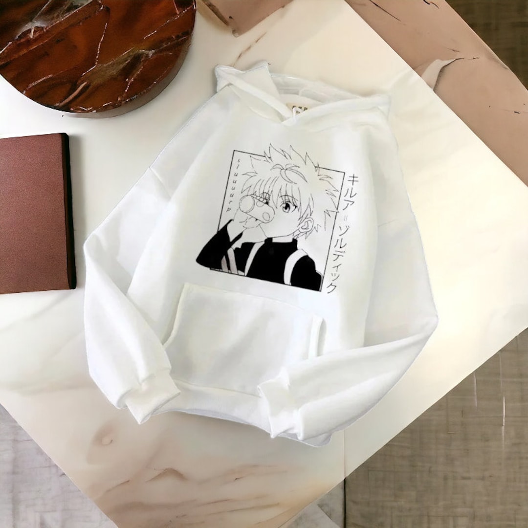 Killua Zoldyck Hunter X Hunter Hoodies for Men and Women - Etsy