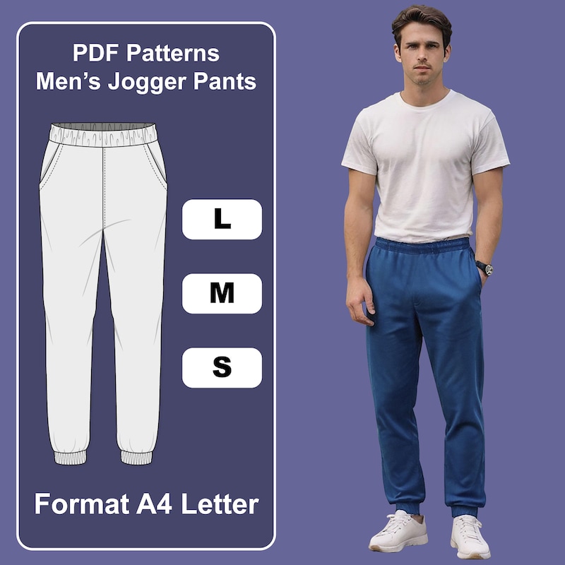 Joggers Pattern - Etsy