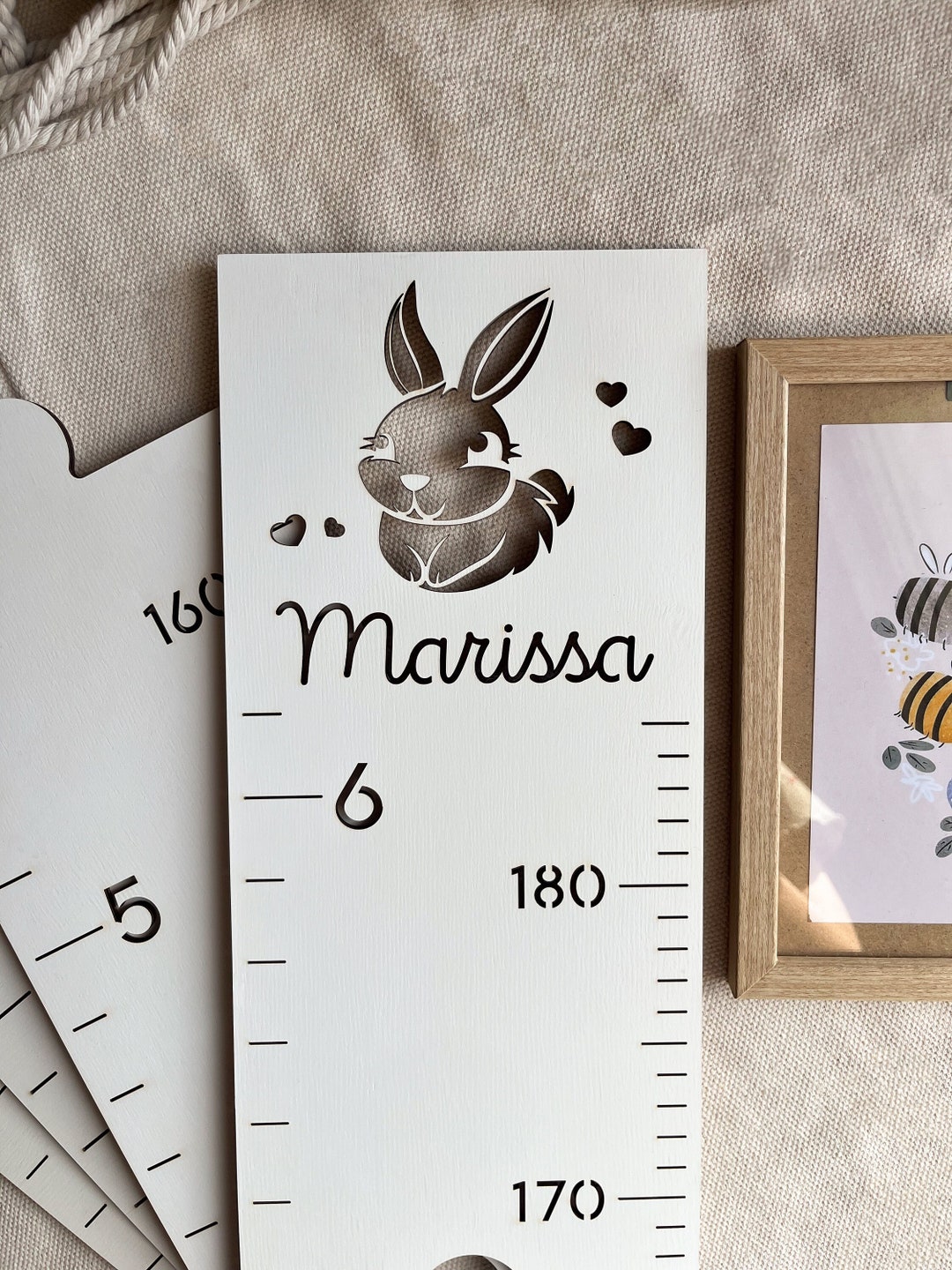 Personalized Wooden Growth Chart Kids Room Decor Growth Chart Ruler ...