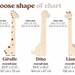 Giraffe Growth Chart Personalized Growth Chart Wooden Nursery Decor ...