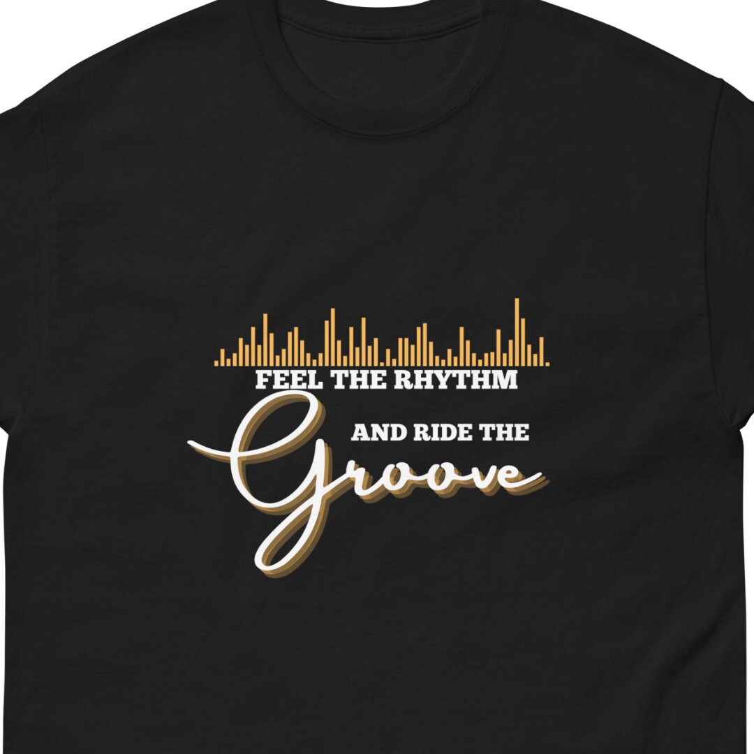 Feel the Rhythm T-shirt Musician Tee & Drummer Gift Perfect for Music ...