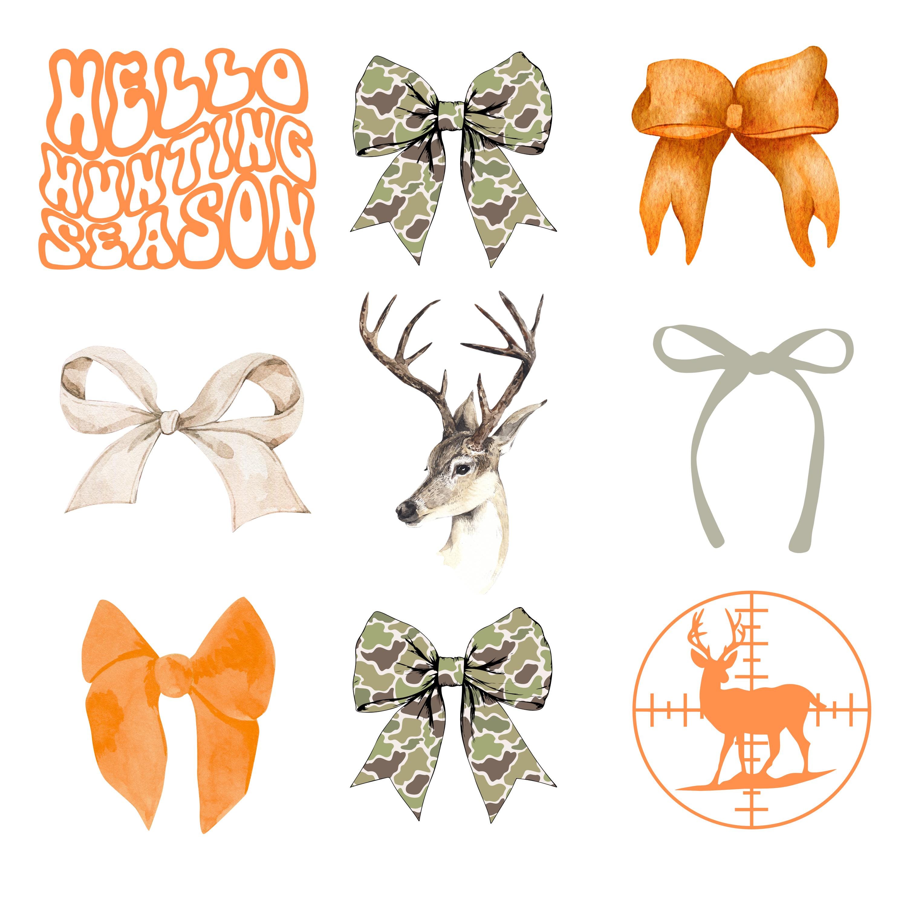 Hello Hunting Season Png, Coquette Hunting, Hunting Png, Deer Hunting ...