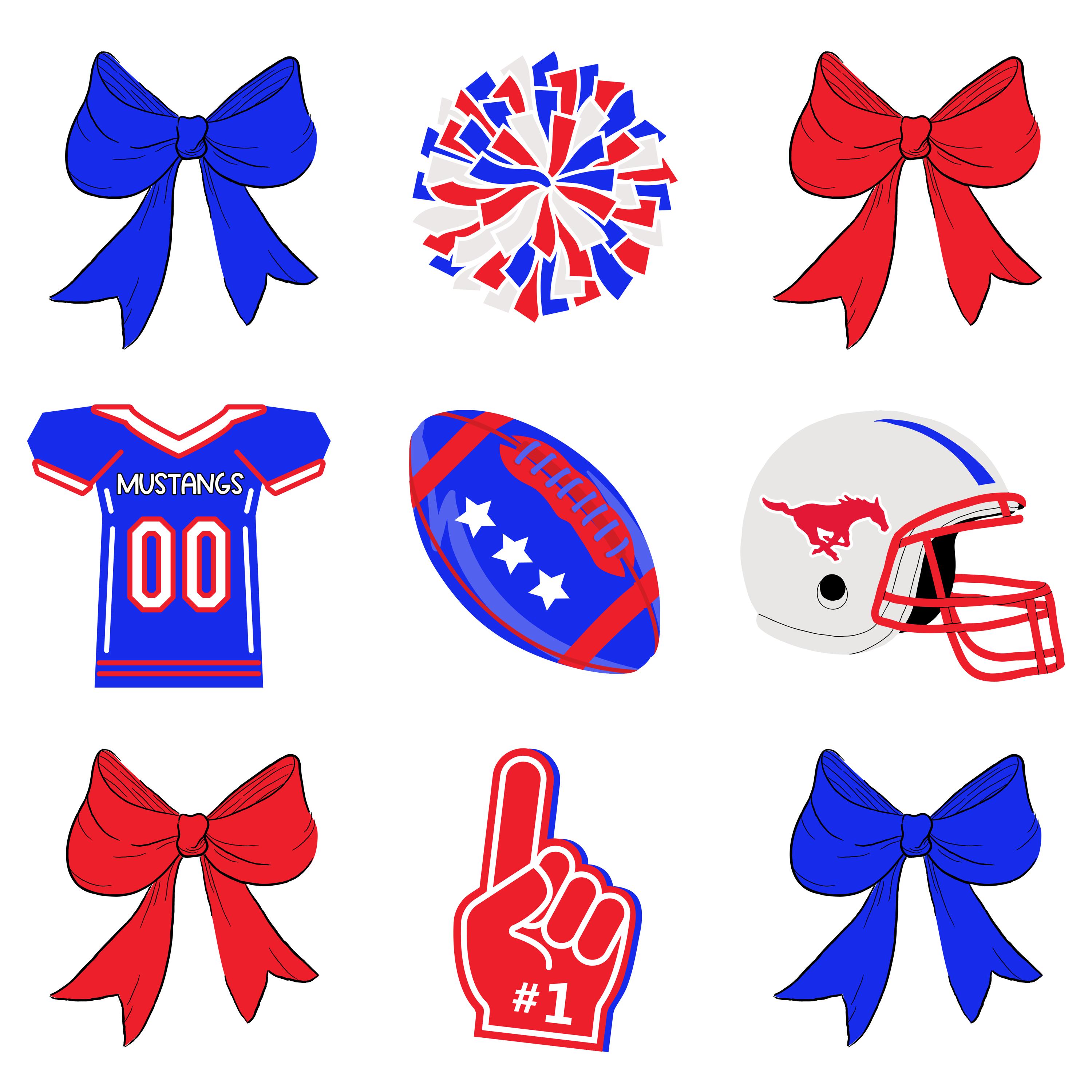 Mustangs Png, Texas Football, School Spirit, Mustangs Mascot - Etsy