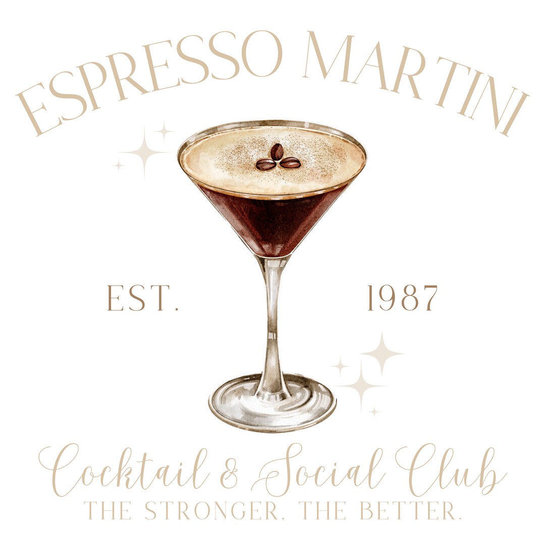 Espresso Martini Png, Martini Png, Cocktail Club, Social Club, Preppy ...