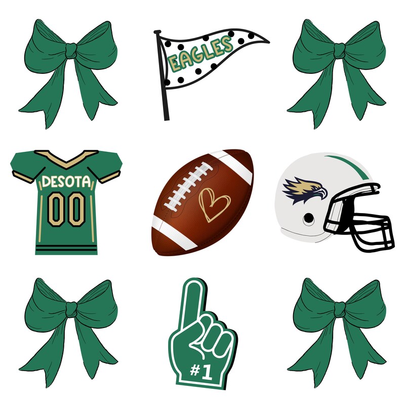 Eagles Football - Etsy