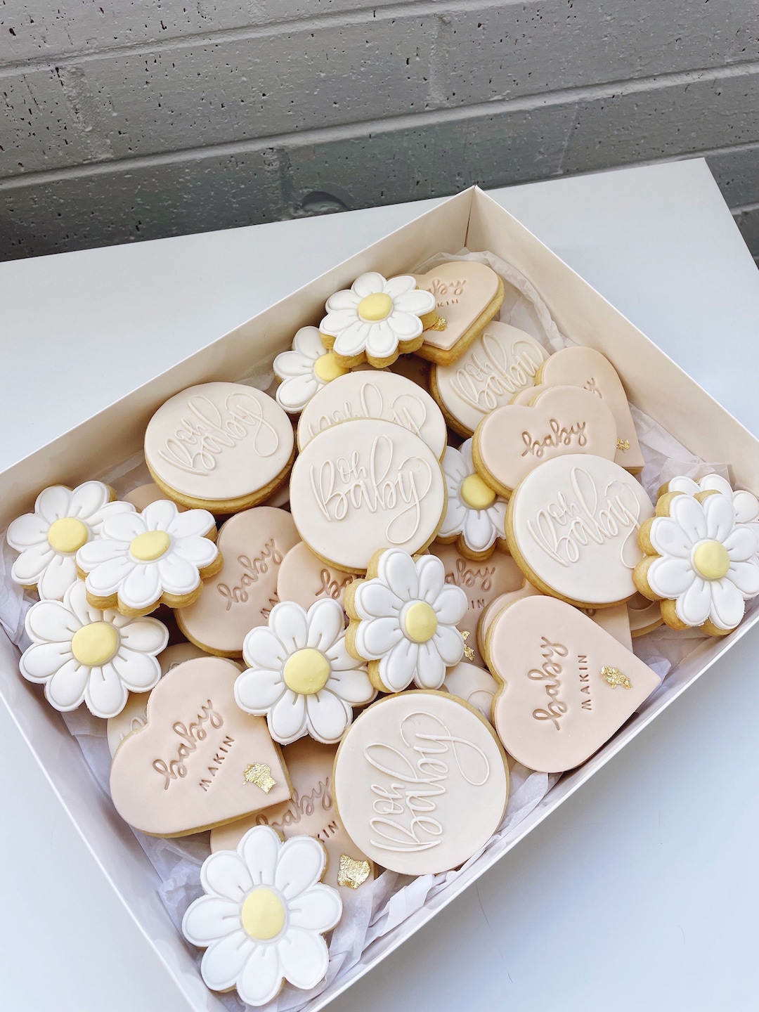 Neutral Baby Shower Cookies | Custom Sugar Cookies | Baby Shower ...