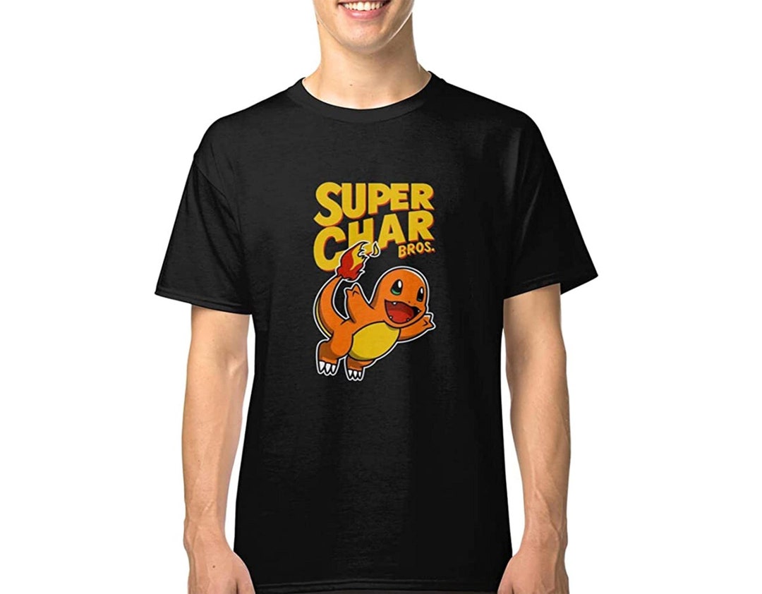 Charmander Super Char Bros, Danieltovarart-shirts - Etsy