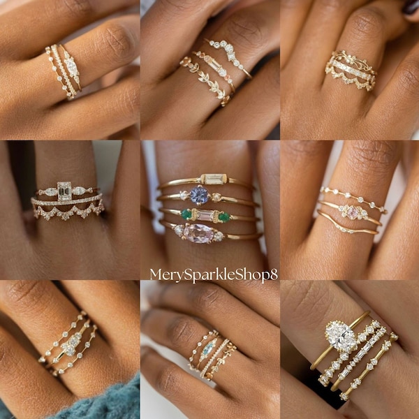 Stacking Rings - Etsy