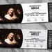 Editable Adele Concert Ticket, Weekends With Adele 2024, Memorabilia ...