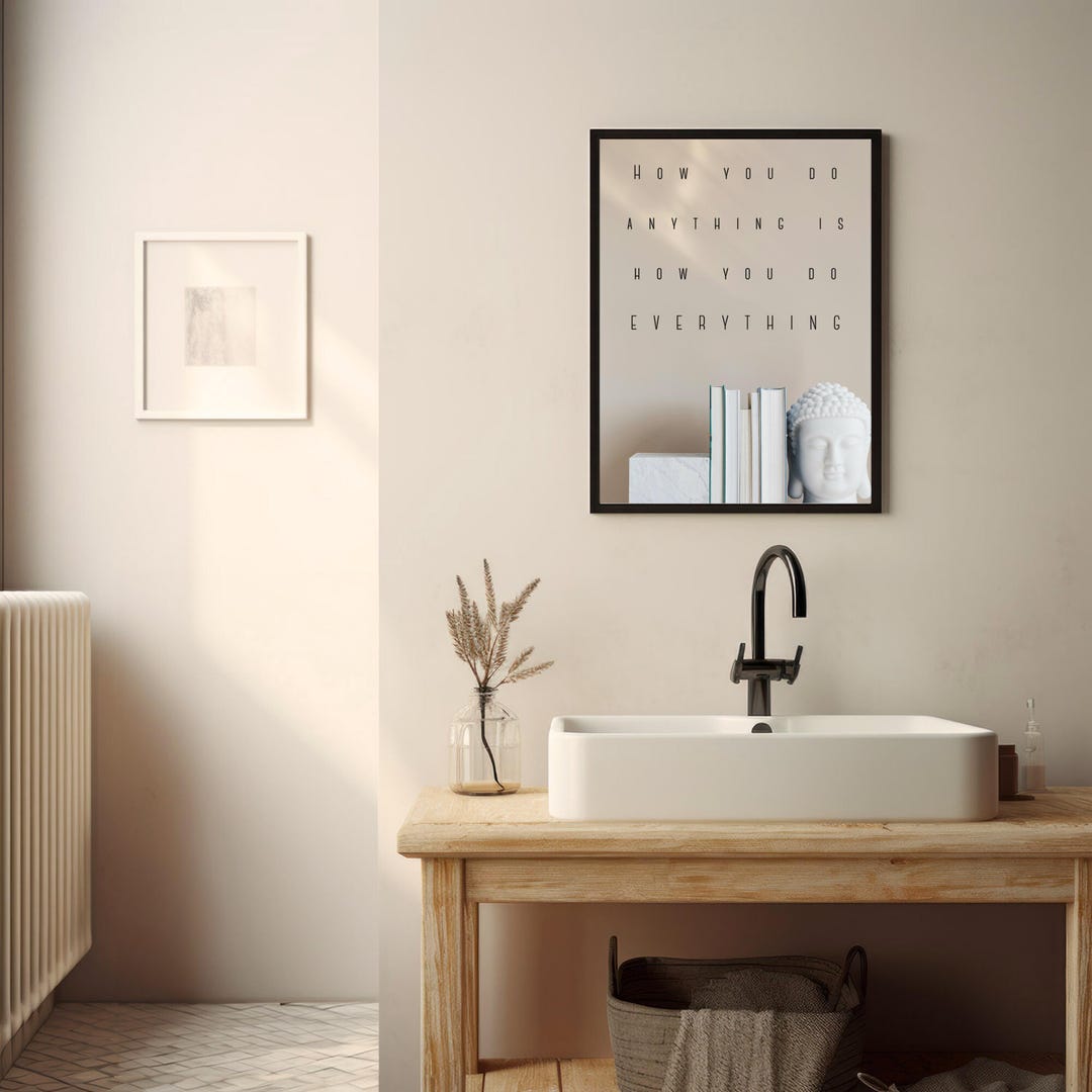 Words of Wisdom Digital Wall Poster, Inspirational Quote Digital Wall ...