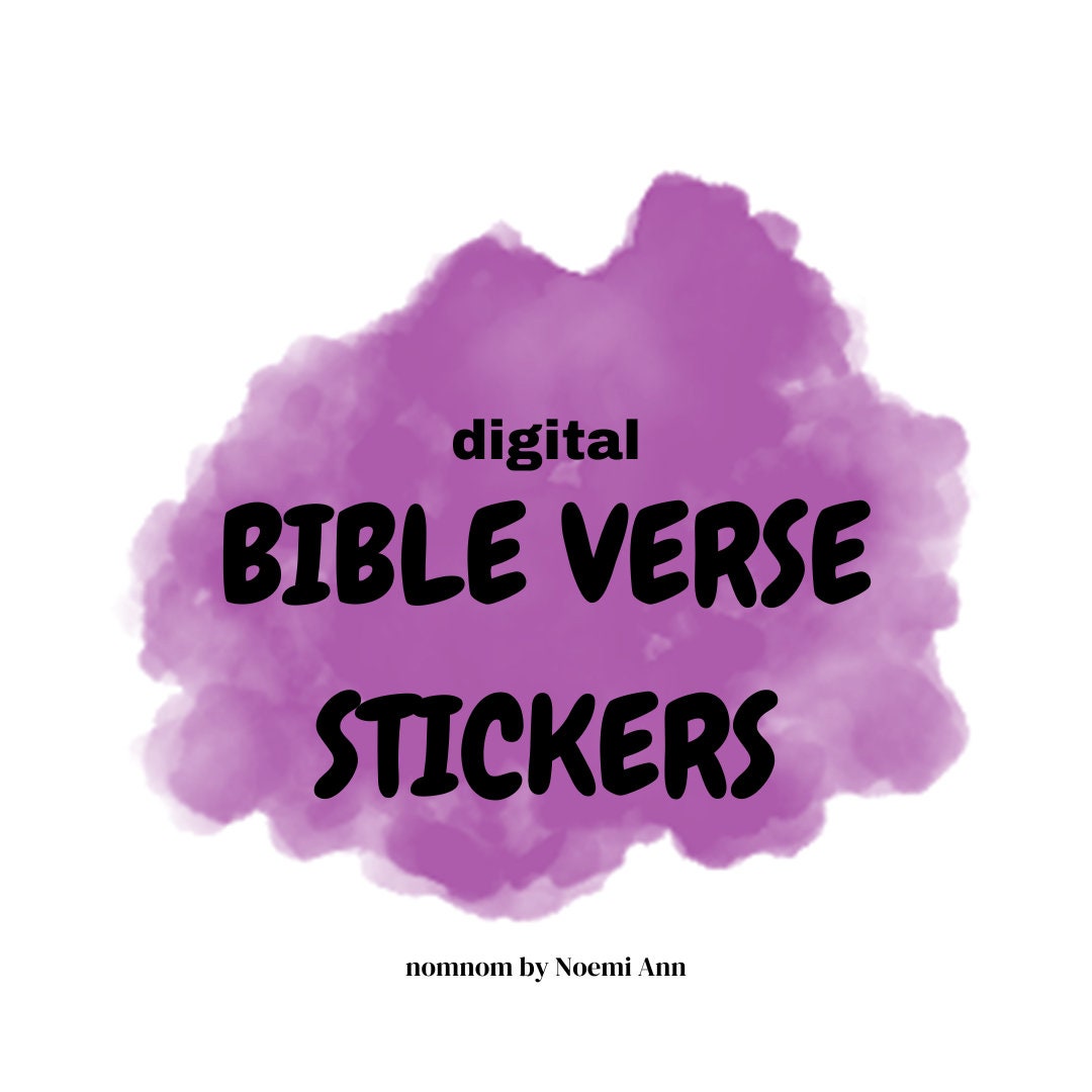 Printable 20 Pcs BIBLE VERSES - Etsy