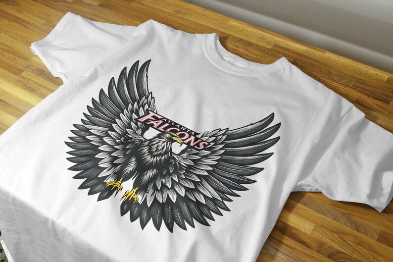 6-pack Sticker Atlanta Falcons Stickers Digital Decal Printable ...