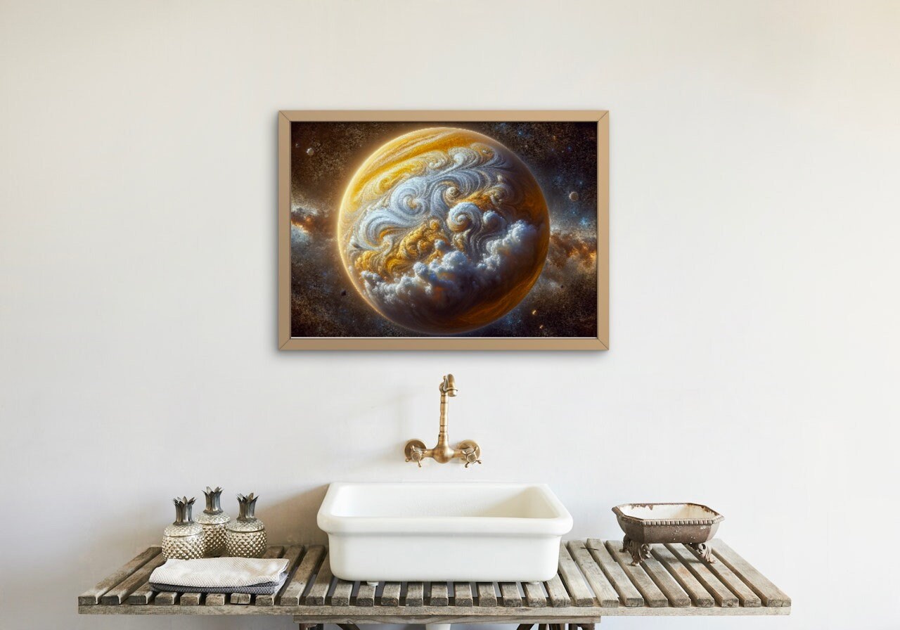 Starry Night Sky Set: 14 Cosmic Pngs Blue Moon, Mars, Venus, Sun & More ...