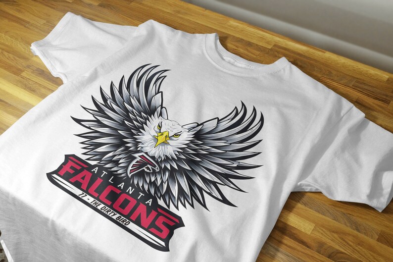 6-pack Sticker Atlanta Falcons Stickers Digital Decal Printable ...