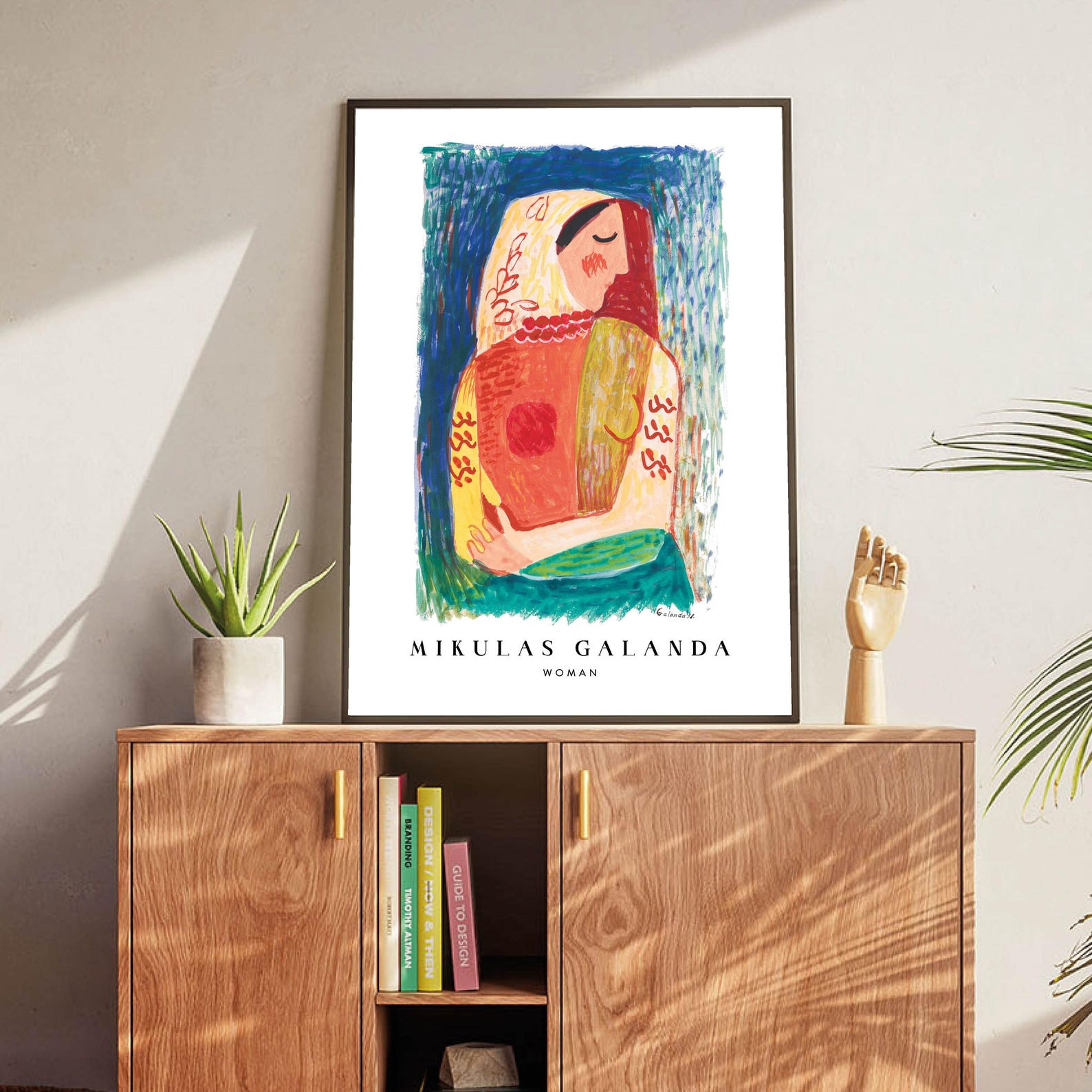 Mikuláš Galanda "woman" Wall Art, Instant Download, Unique Gift ...