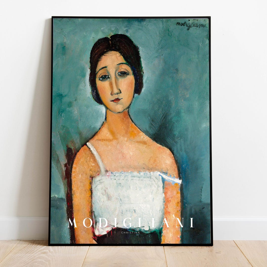 Amedeo Modigliani "christina" Wall Art, Instant Download, Unique Gift ...