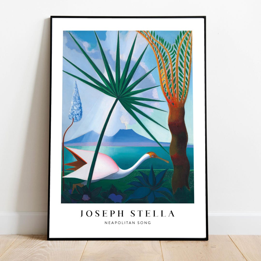 Joseph Stella "neapolitan Song" Wall Art, Instant Download, Perfect ...