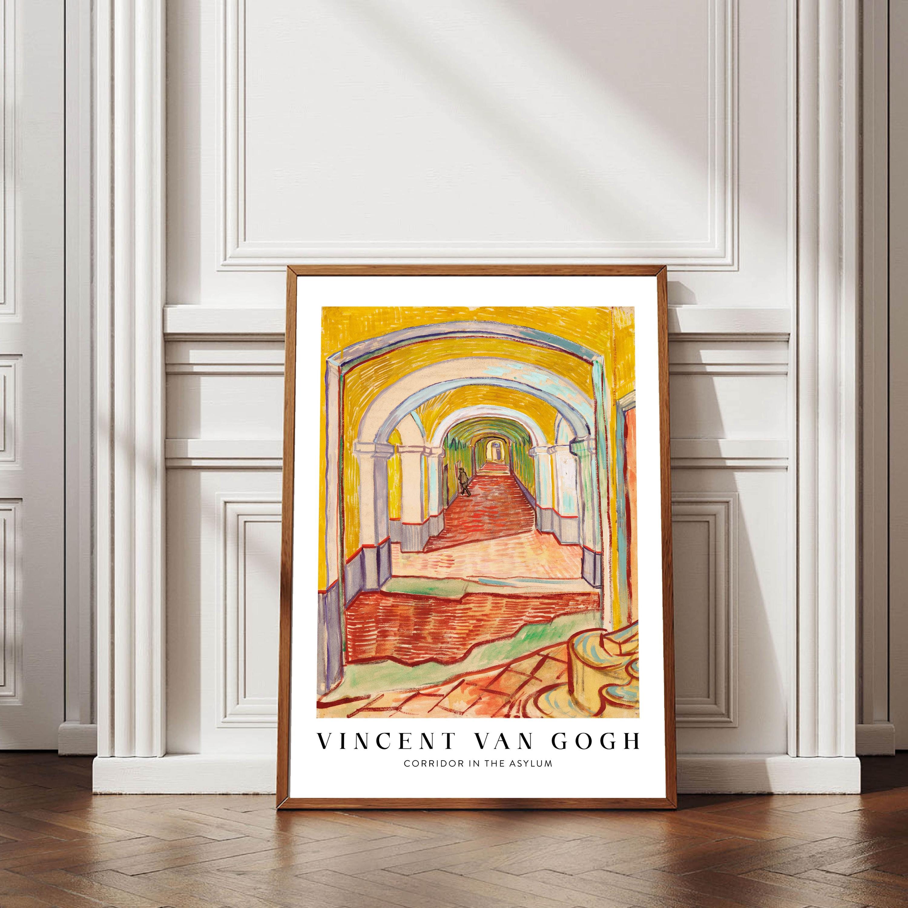 Vincent Van Gogh "corridor in the Asylum", Wall Art, Instant Download ...