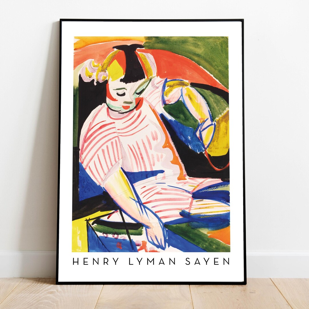 Henry Lyman Sayen "child" Wall Art, Instant Download, Perfect Gift ...