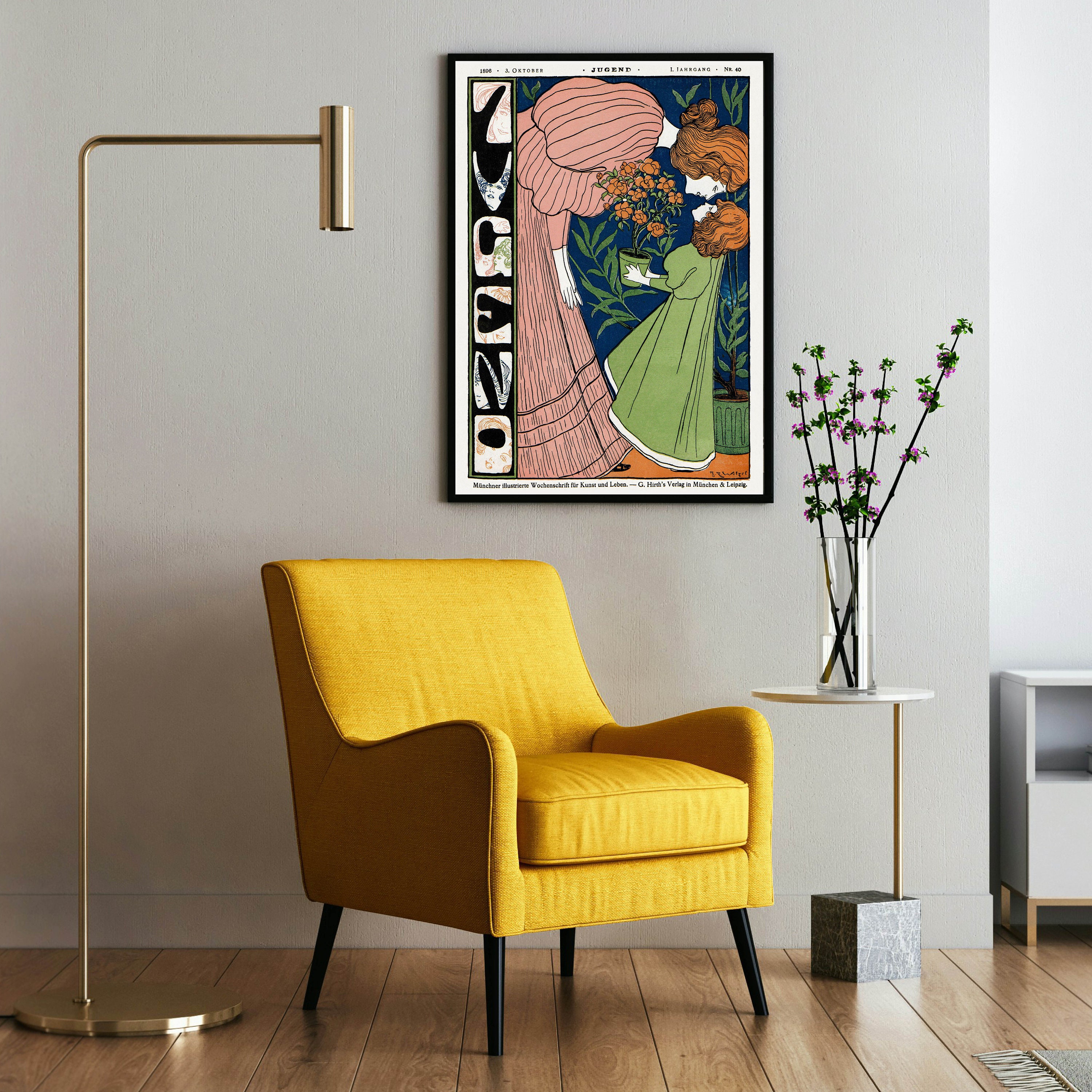 Josef Rudolf Witzel jugend Magazine Cover, Mother and Child, Art Print ...