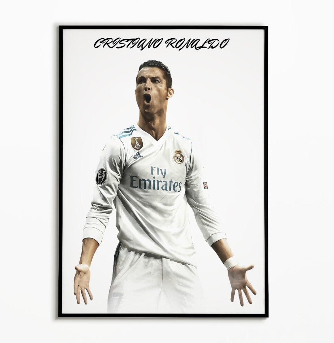 Ronaldo Poster for Sports Wall Art. Ideal Gift for Boys Soccer Room ...