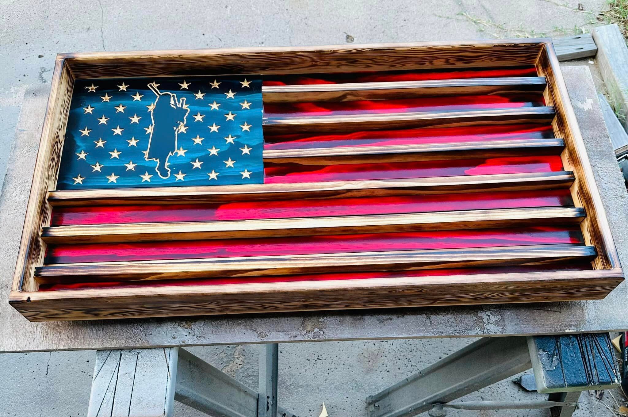 Custom Wooden Flags, Personalized CNC Flag, Engraving - Etsy