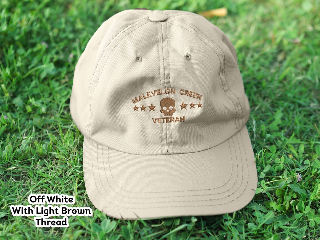 Embroidered Military Veterans Cap, Malevelon Creek Cap, Buckleback Hat ...