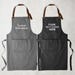 Custom Logo Embroidered Aprons, Personalized Text Kitchen Chef Cooking ...