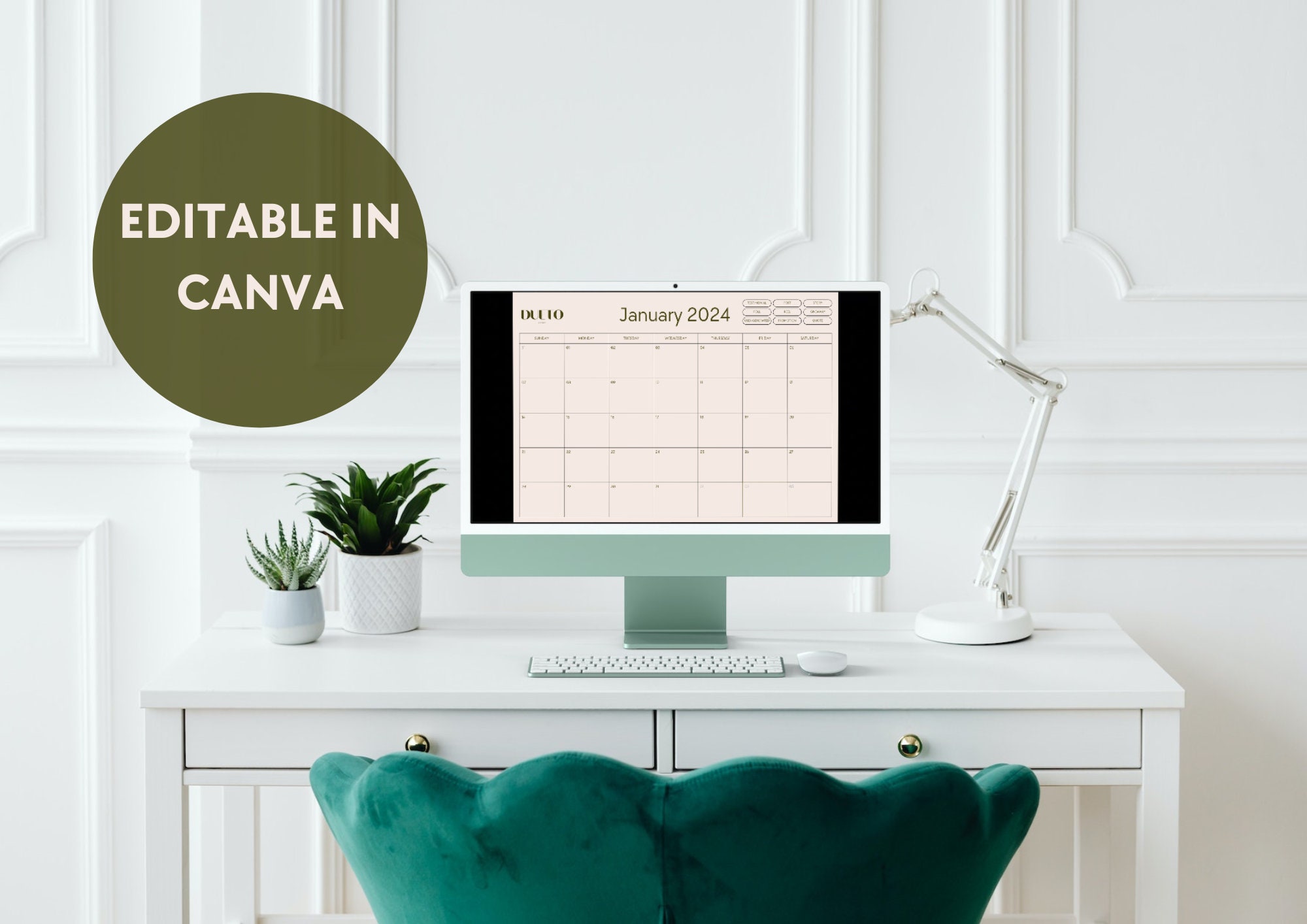 CONTENT PLANNER PACKAGE 2024 - Perfect for Social Media Managers ...
