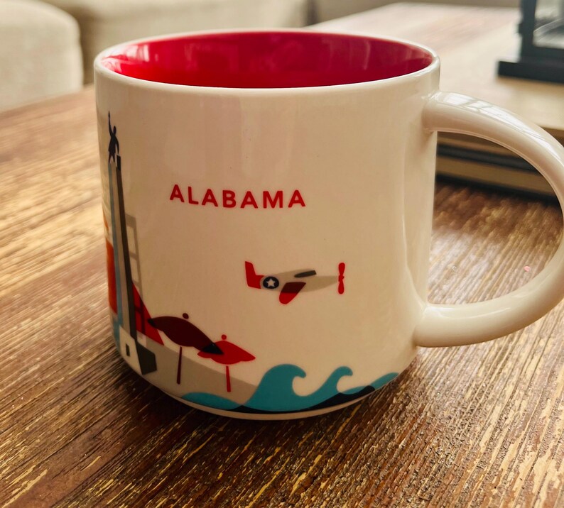 Starbucks You Are Here Alabama Mug - Etsy