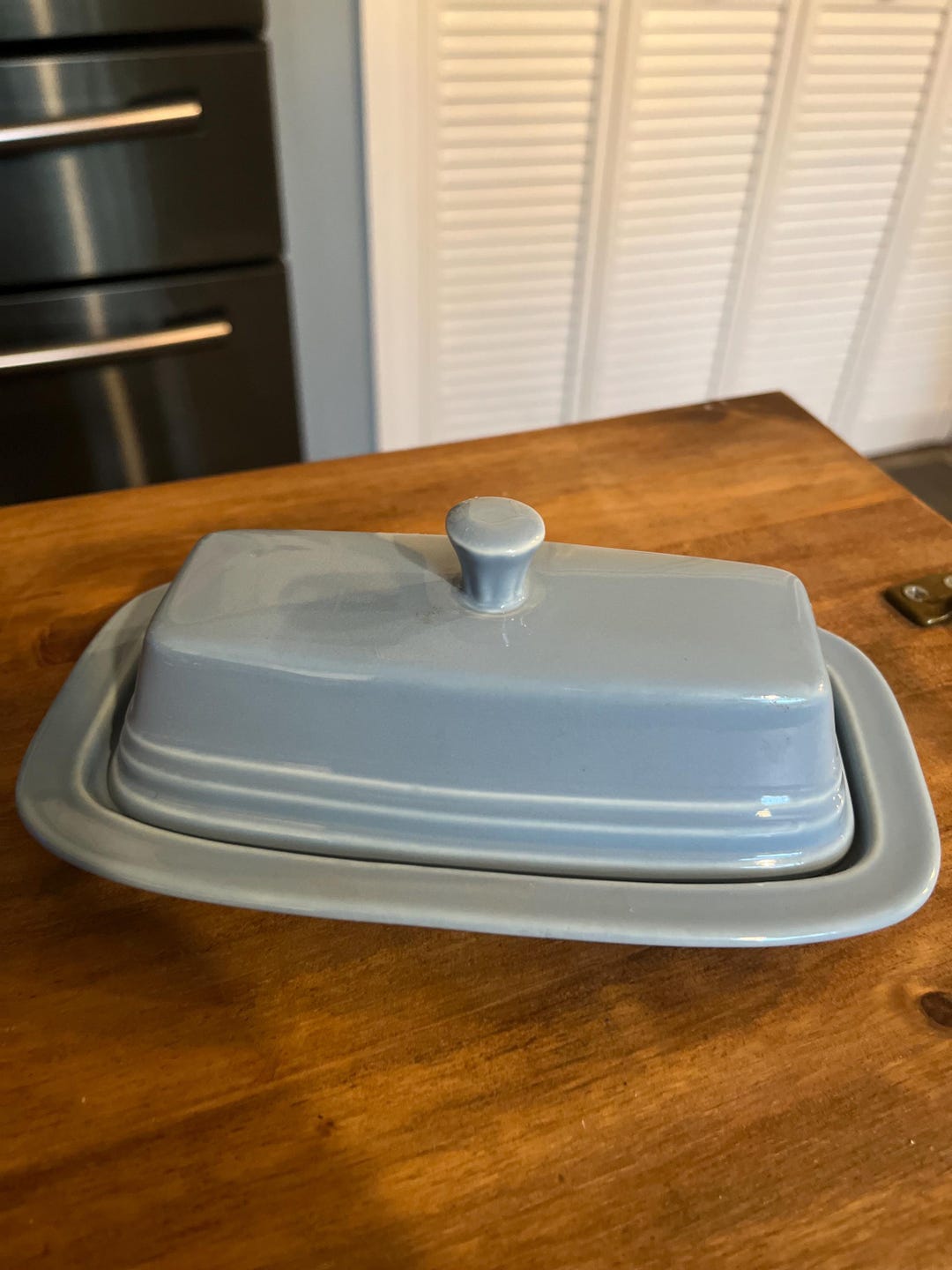 Fiesta Ware Retired Periwinkle Butter Dish With Lid - Etsy