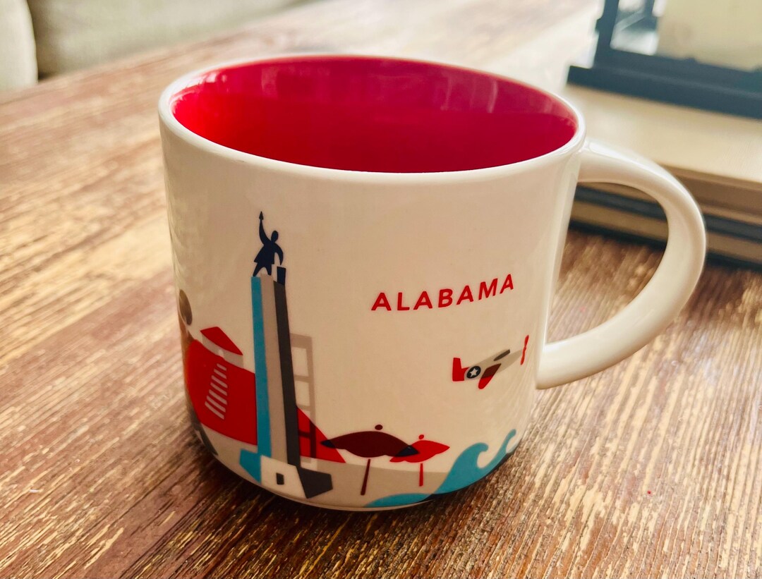 Starbucks You Are Here Alabama Mug - Etsy