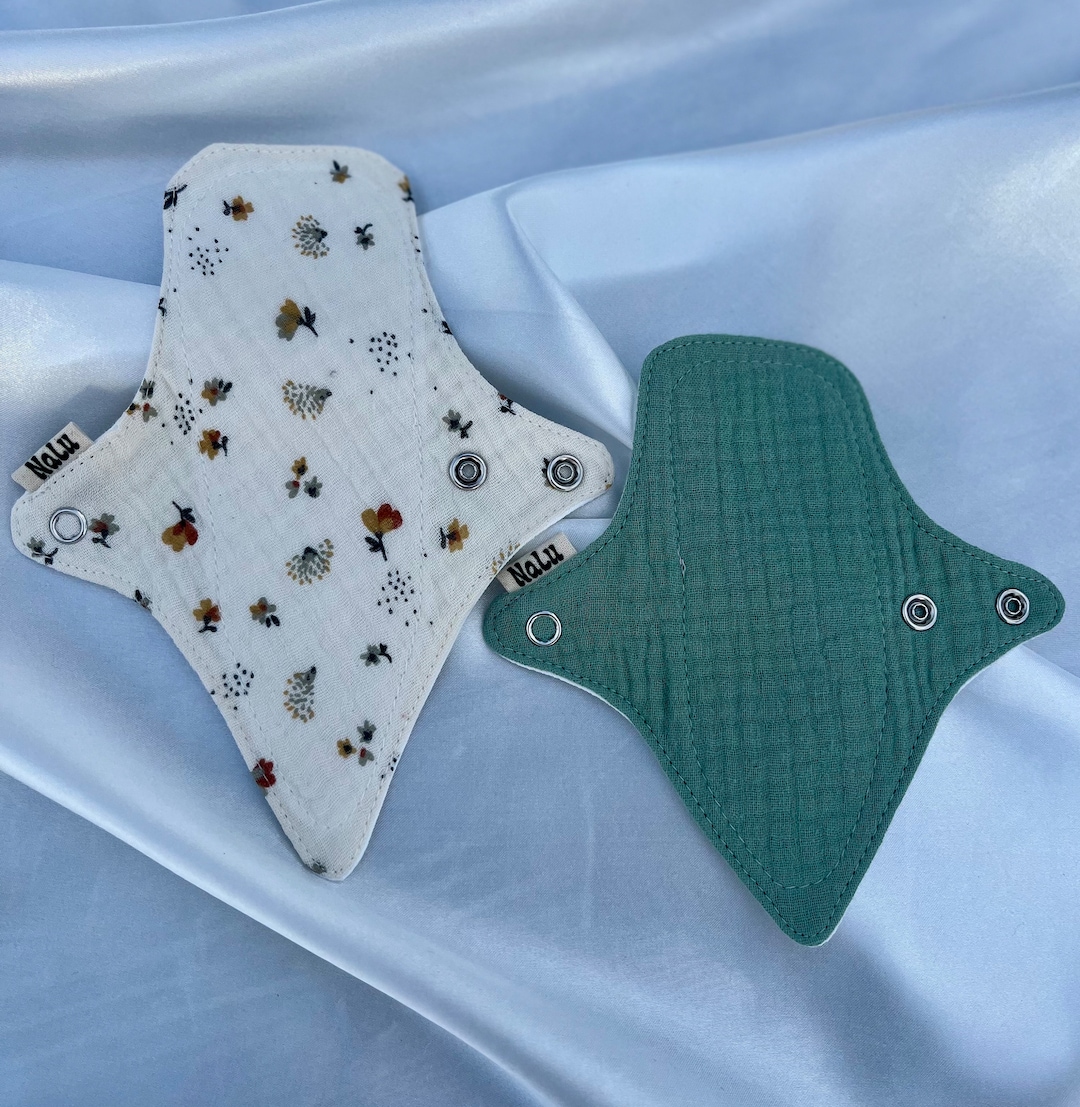 Fabric Panty Liners 2 Sizes 2 Colors I Organic Cotton String Thong ...