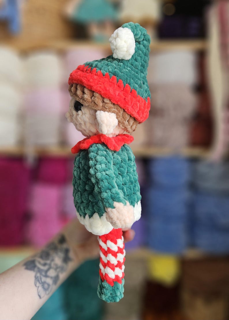 Evie & Evan Crochet Elf Pattern: Christmas Plush Doll (PDF Pattern) - Etsy
