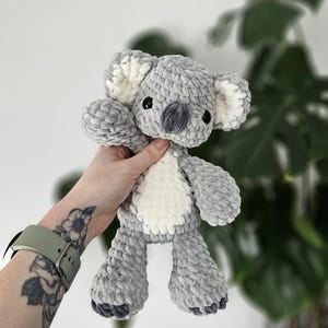 Kip Koala - PDF Crochet Pattern - LOW SEW Koala Bear Plushie / Stuffie ...