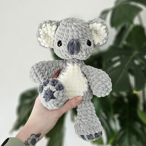 Kip Koala - PDF Crochet Pattern - LOW SEW Koala Bear Plushie / Stuffie ...