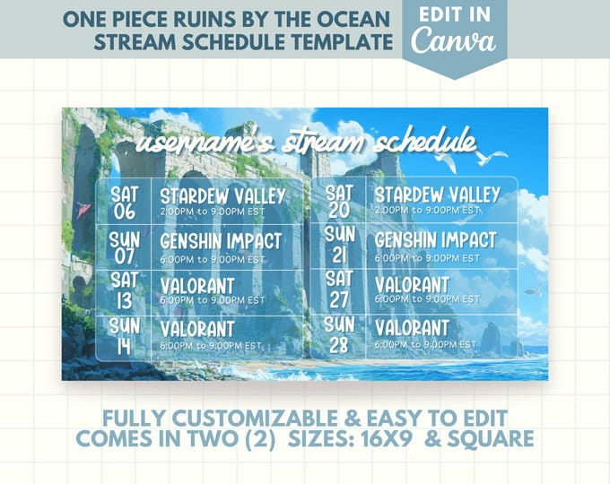 Blue Twitch Banner / Star Twitch Banner / Stream Assets / Streamer ...