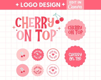 Editable Logo in Colorful Bright Colors Aesthetic Logo Design ...