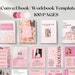 Canva Ebook Template Pink Workbook Template Ebook Pdf Ebook Cover ...