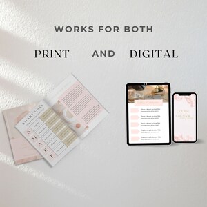 Ebook Template Canva Pink Ebook Cover Workbook Template Canva Course ...