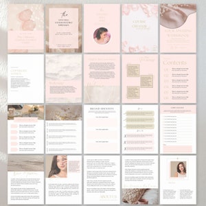 Ebook Template Canva Pink Ebook Cover Workbook Template Canva Course ...