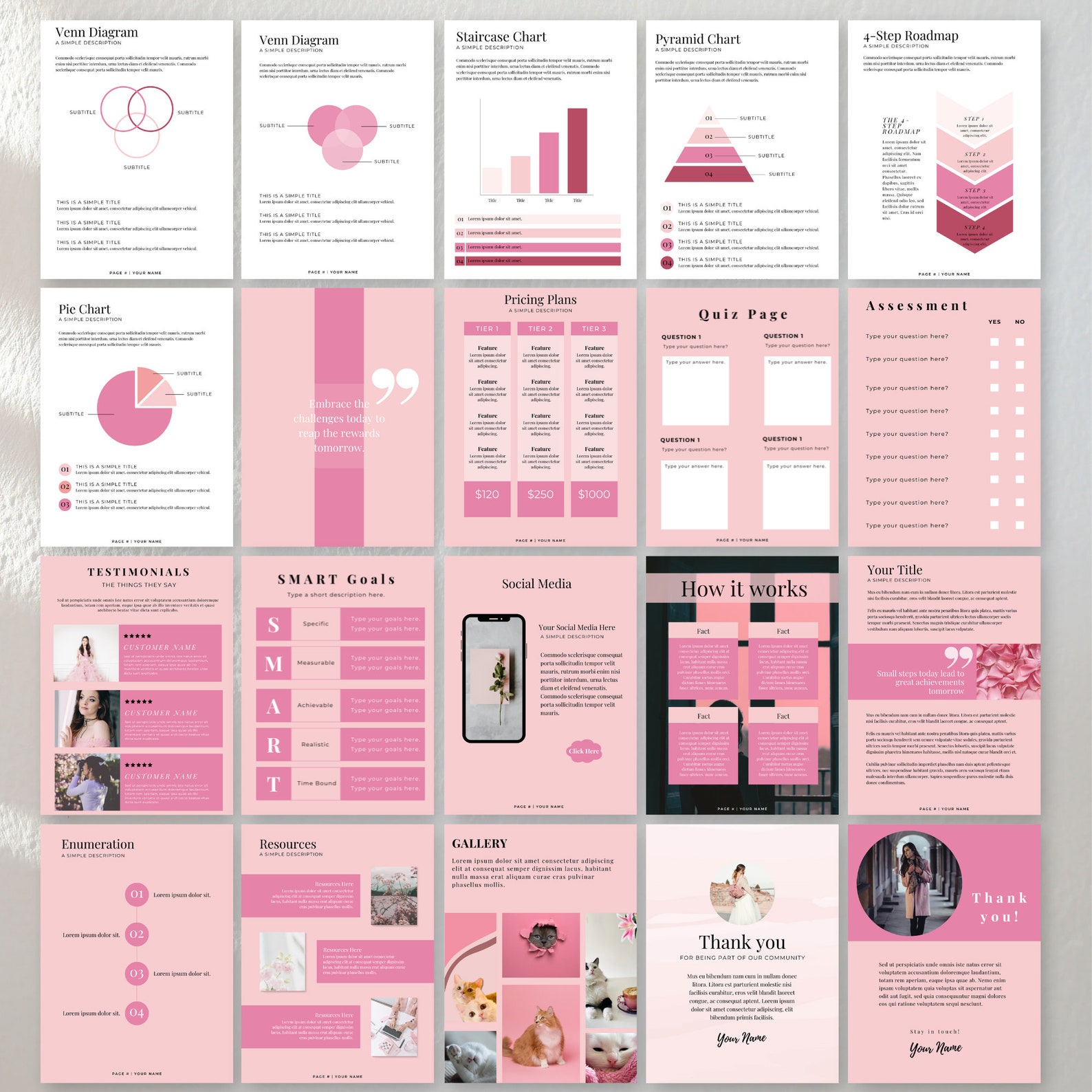 Canva Ebook Template Pink Workbook Template Ebook Pdf Ebook Cover ...