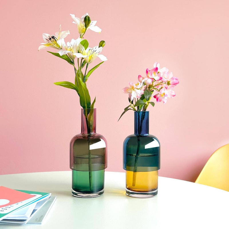 Unique Glass Small Vases - Etsy