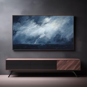 Frame TV Art Storm Paintings Collection of 4 Digital Artworks Digital ...