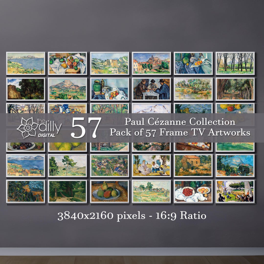 Samsung Frame TV Art | Paul Cézanne Collection | 57 Digital Artworks ...