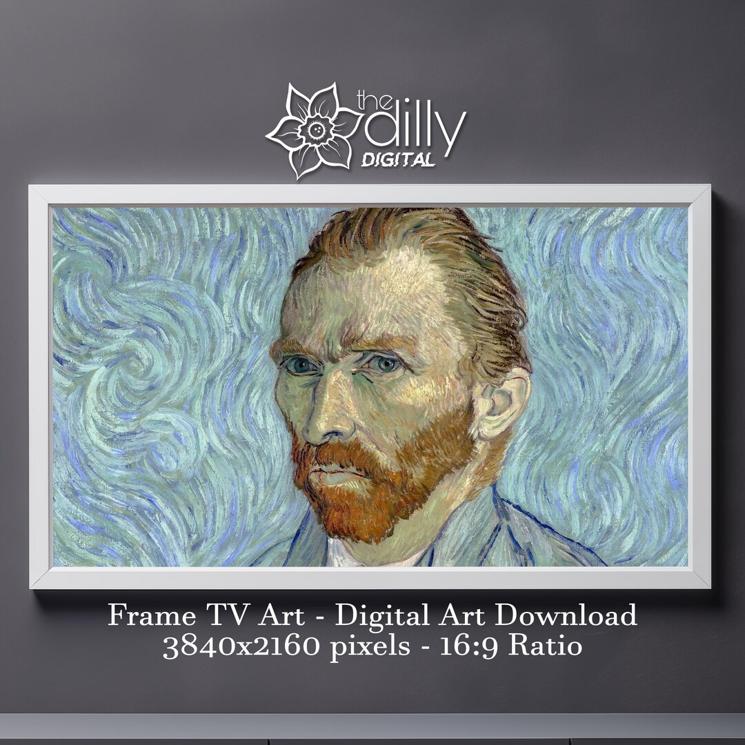 Vincent Van Gogh Self-portrait Frame TV Art Digital Download for Frame ...