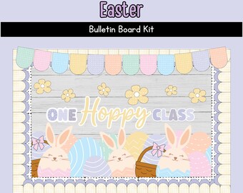 Easter Bulletin Board Kit April Bulletin Board Spring Bulletin Board ...