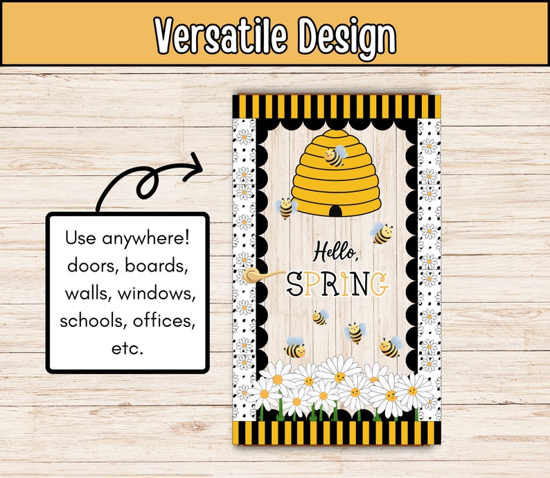 Spring Bulletin Board Kit Classroom Library Door Display Class Decor ...