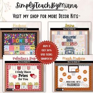 4th of July Bulletin Board Kit | Patriotic Classroom Door | Display ...