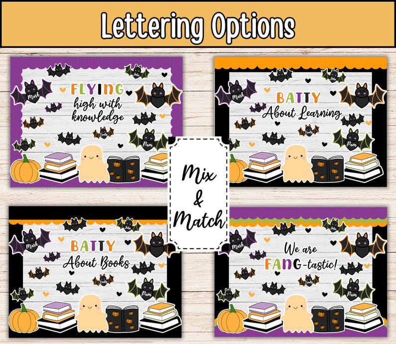 Halloween Bulletin Board Kit | October Door Classroom Decor | Printable ...